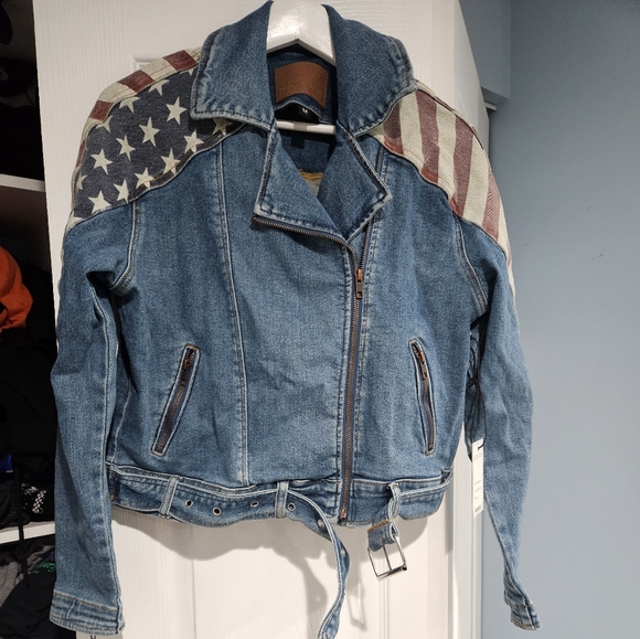 Judy Blue | Jackets & Coats | Judy Blue American Jean Jacket | Poshmark